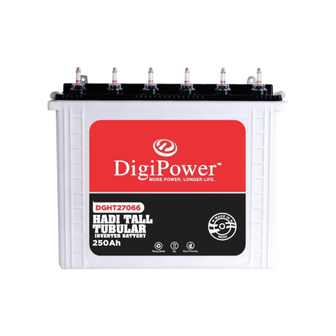 Digipower 12V – 250Ah HADI Tall Tubular Battery – SmartTech Power